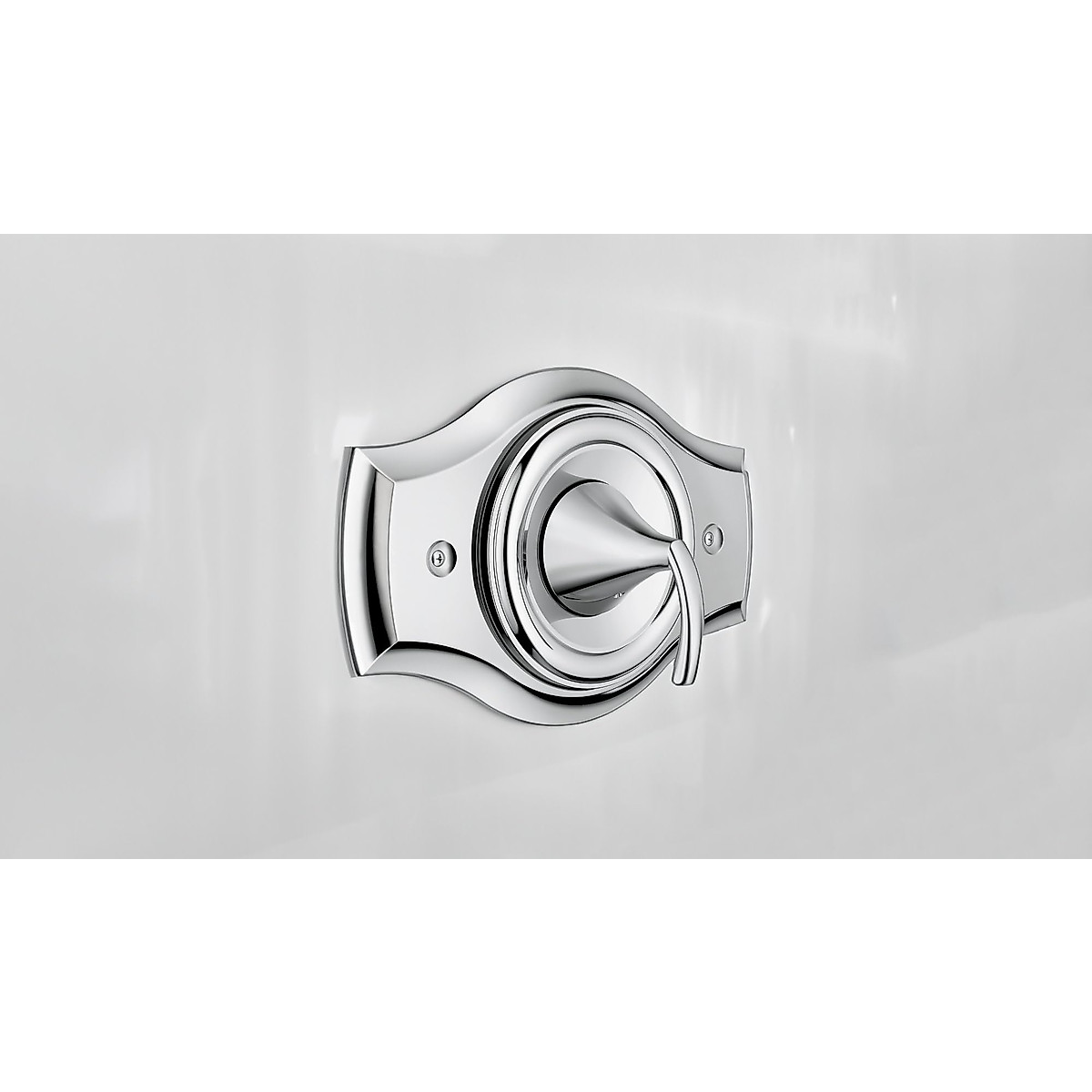 Moen 1920 Remodeling Shower Cover Plate for 3-Handle to 2-Handle Shower Updates, Chrome