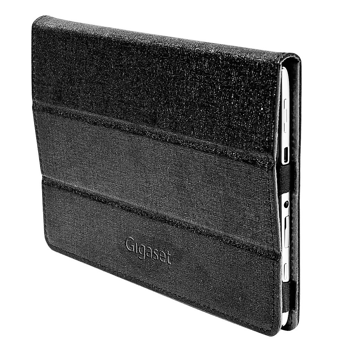 Gigaset 8" Tablet Folio Case, Black - Compatible with iPad Mini, QV830, LePan Mini and Other 8" Tablets