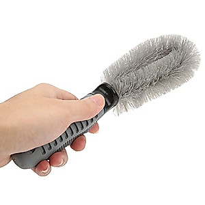 Soft Wheel Brush, Car Soft Wheel Tire Cleaner Brush Interior Exterior Universal for Home Motorcycles