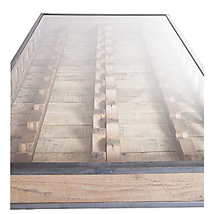 reclaimed winerack dining table