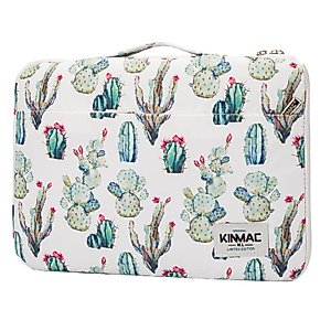 Kinmac 360° Protective Water Resistant Laptop Sleeve case Bag with Handle for HP Lenovo Dell ASUS Acer 14 inch Laptop,MacBook Pro 14 inch and Most 14 inch Laptop (Cactus)