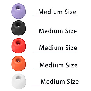 Luckvan Silicone Ear Tips for Google Pixel Buds Pro Replacement Earbuds Tips for Pixel Buds Pro Earbuds 5 Pairs