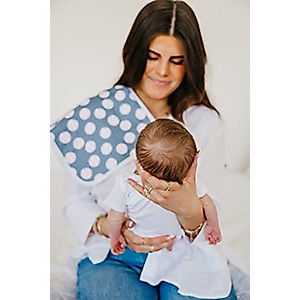 Copper Pearl Baby Burp Cloth Large 21''x10'' Size Premium Absorbent Triple Layer 3-Pack Gift Set “Slugger