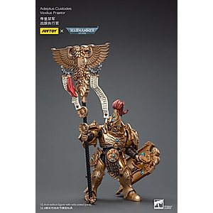 JoyToy Warhammer 40K: Adeptus Custodes Vexilus Praetor 1:18 Scale Action Figure