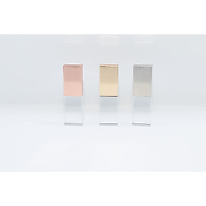 Crystal USB Flash Drive 2.00 Wedding OR Special Moments in Metal Box with Word Memories ( 16 GB, Rose Gold)