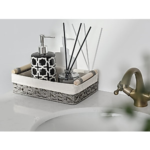 StorageWorks Seagrass Woven Storage Baskets