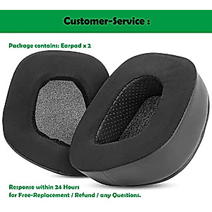 DowiTech Cooling Gel Headphone Replacement Ear Pads Cushions Headset Earpads Compatible with Corsair Void / Corsair Void Pro Premium Gaming Headset with 7.1 Surround Sound