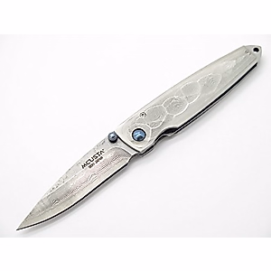 Mcusta Seki Japan Tsuchi MC-34D VG-10 Damascus Gentleman Folding Pocket Knife