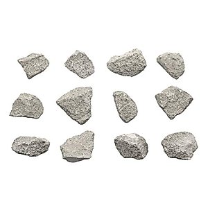 12PK Oolitic Limestone, Sedimentary Rock Specimens - Approx. 1" - Geologist Selected & Hand Processed - Great for Science Classrooms - Class Pack - Eisco Labs