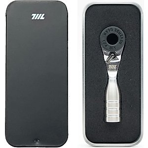 711L Mini Ratchet Wrench - One of the World's Smallest 1/4 Inch Ratchet Wrench For Tight Spaces - Connect to Any Hex Head Extensions to Meet Your Needs