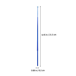 20pcs Plastic Inoculation Loop Disposable Inoculating Rod Inoculation Rings for Lab Experiment
