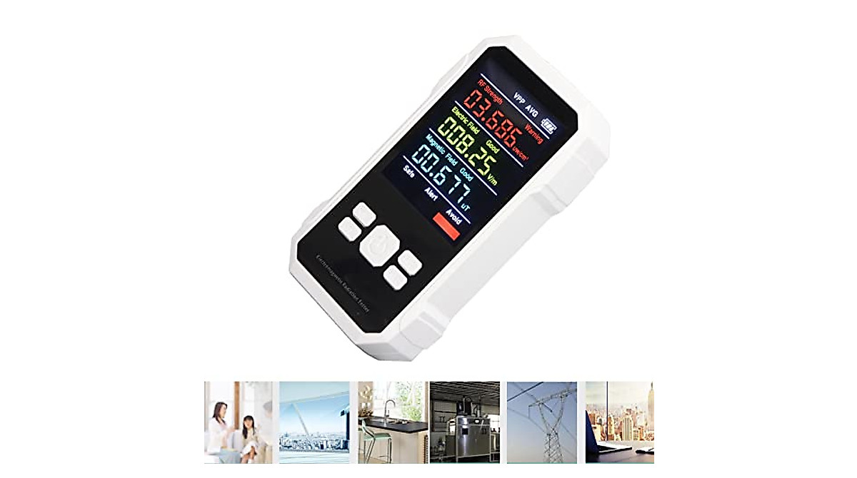 Handheld Radiation Detector - Accurate RF Monitor