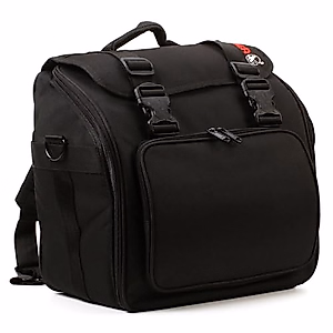 Hohner Panther Diatonic Accordion - Keys F/Bb/Eb Bundle with Hohner Accordion Road Kit and Austin Bazaar Polishing Cloth