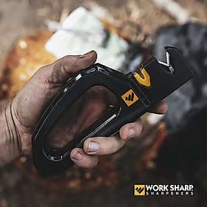 Work Sharp Handheld Pivot Pro Knife and Tool Sharpener, WSHHDPVT, Black