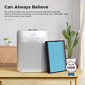 AROEVE Air Purifier with Two Filter(One Basic Version & One Standard Version)