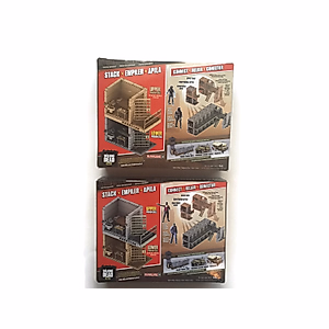 McFarlane Toys Construction Bundle - The Walking Dead TV (1) Upper and (1) Lower Prison Cell Sets