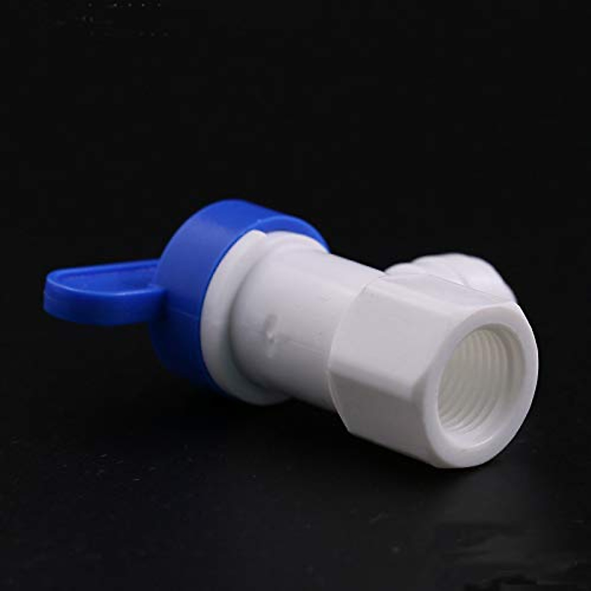 PureSec Water Storage Tank Ball Valve 1/4 inch O.D.RO Tubing x 1/4 inch female pipe thread Push-Fit Elbow Shut-Off Valve