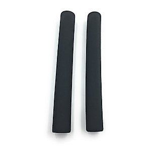 Xcivi Replacement Foam Handle Cover for Baby Stroller Pushchair - Great Stroller Accessory (Black, Fit Dia 0.6~0.8 inches)