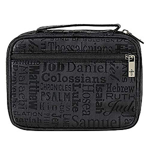 White Dove Designs Bible Cover-Books of The Bible-Compact-Black