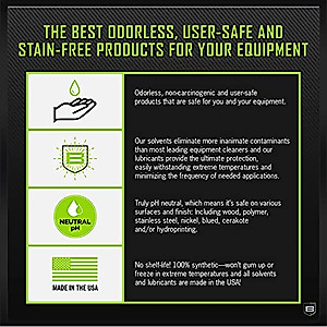 Breakthrough Clean Battle Rope 2.0 - Bore Gun Cleaning Kit - EVA Storage Case and Brass Handle - .357 / .38 Cal / 9mm