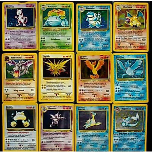 Zoo Packs TCG Vintage 1999 10 Card Lot - 1 1ST Edition Stamped Card Per Pack Guaranteed!