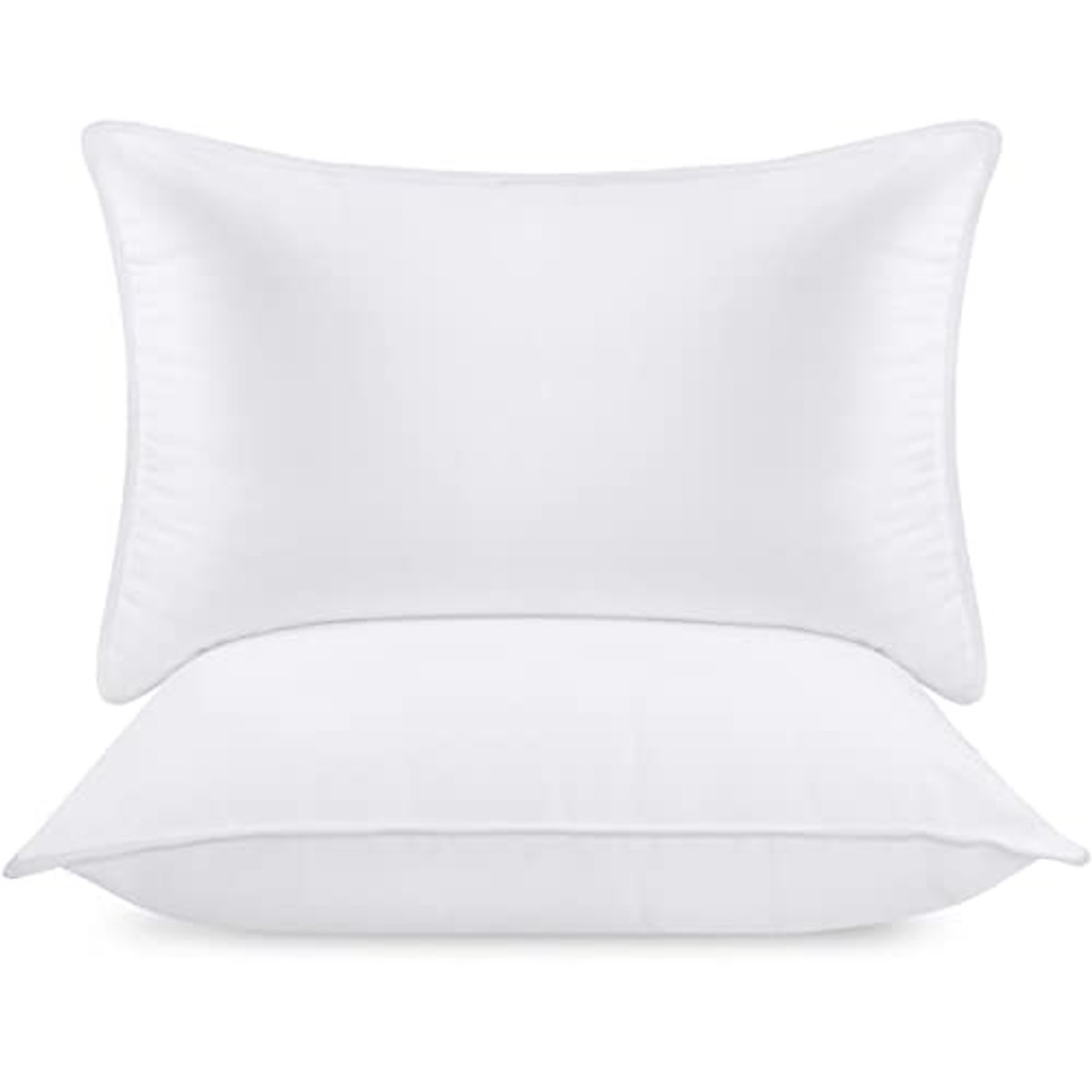 Utopia Bedding Bed Pillows for Sleeping (White), Queen Size, Set of 2, Hotel Pillows, Cooling Pillows for Side, Back or Stomach Sleepers