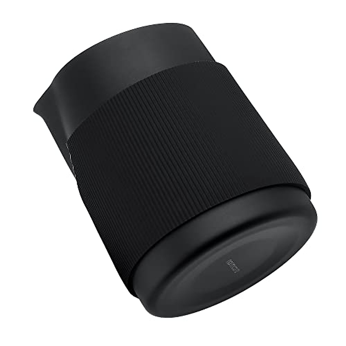 Normcore Handleless Milk Pitcher - Espresso Steaming Pitcher with Round Spout - 18/8 Stainless Steel Milk Frothing Jug, Black Non-Stick - Premium Barista Tools - Black - 15.2 oz (450 ml)