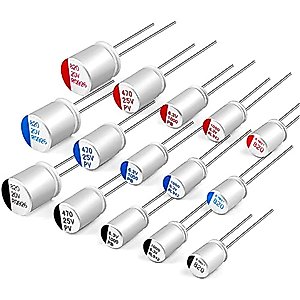 10PCS Solid Capacitor Motherboard Graphics Card,100V10uF 6.3x9