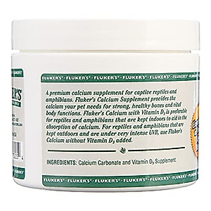 DBDPet 's Bundle with Fluker's Repta Calcium with Vitamin D3 Reptile Supplement 4oz - Includes Attached Pro-Tip Guide