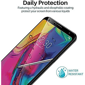 3 Pack LϟK Screen Protector Compatible for LG Stylo 6, Full Cover, Easy Installation, Bubble Free - Black