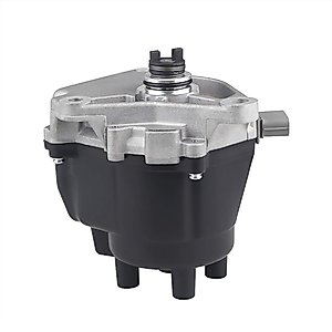 JDMON Compatible with Ignition Distributor Acura Honda Accord LX EXCL L4 2.3L 1998 1999 2000 2001 2002 Replace 30100-PAA-A01 30100-PAA-02 Includes Ignition Module Cap And Rotor