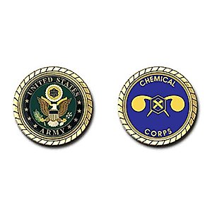 US Army Chemical Corps Challenge Coin