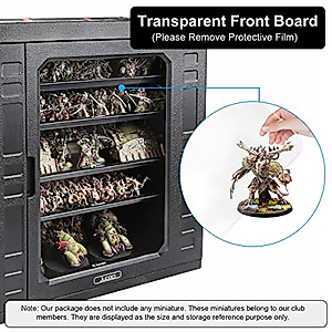 Jucoci Miniatures Storage Case Miniatures Transport Case