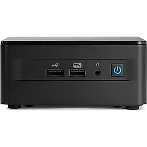 NUC NUC11PAHi7 Mini PC, Four-Core i7, NVMe SSD, Premum 64GB RAM, 1TB NVMe, WiFi 6, BT 5.0, Thunderbolt 3, 8K Support, Quadruple Monitor Capable - The Ultimate HTPC Solution for High-Performance!