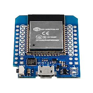AEDIKO 4pcs ESP32 D1 Mini ESP-32 Micro USB Board WiFi+Bluetooth Development Module Board Base on ESP8266