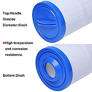 PWW35L Hot Tub Filter Cartridge Filter Compatible with Unicel 4CH-935 Waterway 817-4035 Teleweir 35 SF, Pool & Spa Filter, 2 Pack