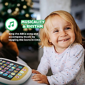 BEST LEARNING Touch & Learn Tablet - Educational Toy for Toddlers Ages 2-5 | Learn Alphabet, Shapes, Words, Music & Quiz Games for Kids 2, 3, 4, 5 Years Old