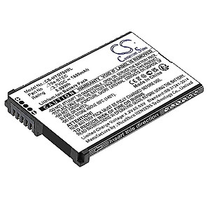 Replacement Barcode Scanner Battery for H-oneywell Captuvo SL42 Sled, Dolphin 60s, Dolphin 70e, Dolphin 75e, Healthcare Sled 3.7V 1600mAh