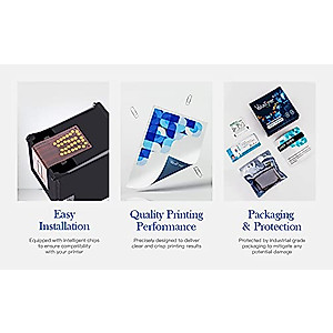 Valuetoner Remanufactured Ink Cartridge Replacement for HP 94 C9350FN C8765WN for Officejet 150 100 H470 9800 7310 7210, Deskjet 460, PSC 1610 2355 Printer (Black, 2 Pack)