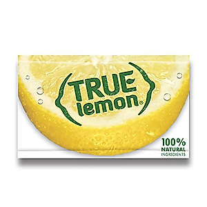 True Lemon - Crystallized Lemon For Water, Tea - Single-Serve Packets - Water Enhancer - 32-count