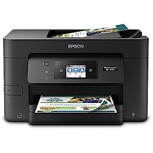 Epson WorkForce Pro WF-4720 Wireless All-in-One Color Inkjet Printer, Copier, Scanner with Wi-Fi Direct, Amazon Dash Replenishment Ready