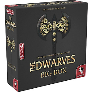 The Dwarves: Big Box - Board Game by Pegasus Spiele 2-6 Players – Board Games for Family – 60-90 Minutes of Gameplay – Games for Family Game Night – Kids and Adults Ages 10+ - English Version