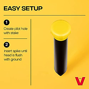 Victor M9012 Mole and Gopher Chemical Free Sonic Spike - Outdoor Mole and Gopher Repellent