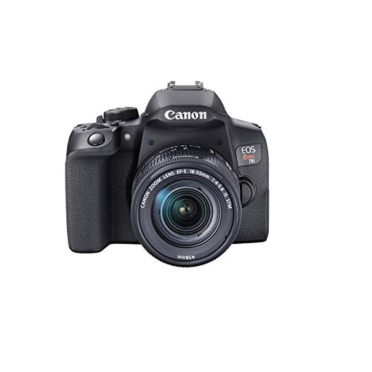 Canon EOS Rebel T8i EF-S 18-55mm is STM Lens Kit, Black (Renewed)