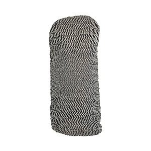 Sunfish Black Chevron Tweed Barrel Driver Golf Club Headcover