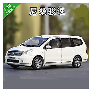 HAYCHE Alloy Resin Car Vehicle Model 1 18 Fit for Nissan Genesis Scale Static Die-cast Alloy Model Car Adult Display Photo Props Decoration Festive Deluxe Gift