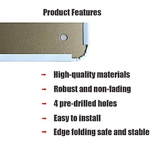 Kexle Tin Sign Personalized Wall Decor Retro Dirty Hoe Garden Sign, Vintage Cafe Coffee & Bar,12 x 8 Inches Metal Signs