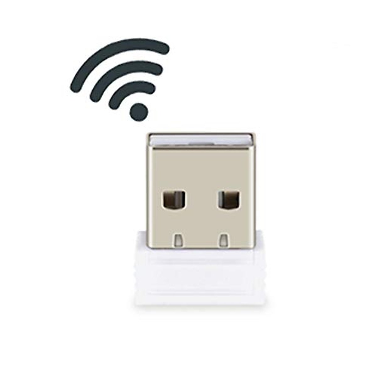 USB Dongle/Receiver Compatible with Keyboard and Mouse for Laptops Desktop PCs (Only USB Dongle)