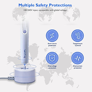 Czepa HUM Toothbrush Charger Compatible with HUM Colgate Smart Electric Toothbrush Kit, Travel Charging Base for hum Sonic Toothbrush Power Adapter Cord