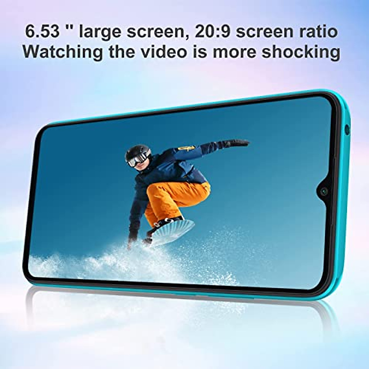 Xiaomi Redmi 9A (32GB+2GB) Factory Unlocked (Only Tmobile/Mint/Ultra USA Market) Global Dual Sim 13MP + (w/Fast Car Charger Bundle) (Granite Gray)